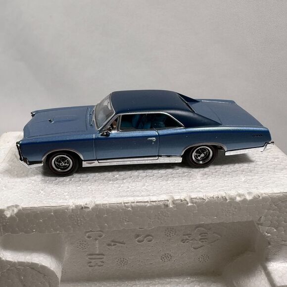 Match | Toys | Matchbox Collectibles 967 Pontiac Gto Slate Blue Diecast ...